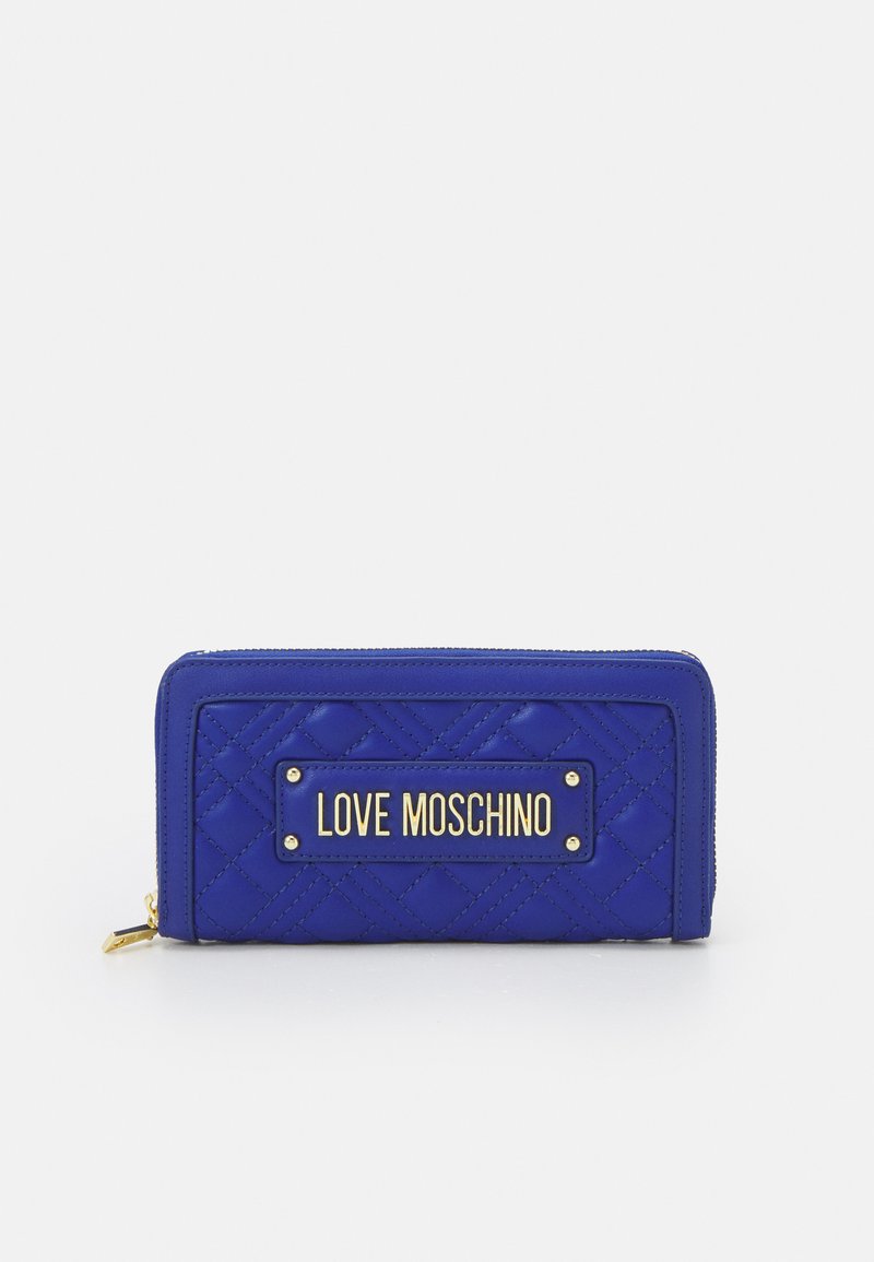 Love Moschino QUILTED - Wallet - oceano/blue - Zalando
