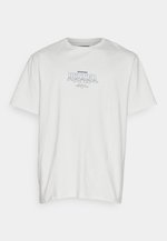 Denim Project RUNNER - T-Shirt print - glacier grey melange/hellgrau ...