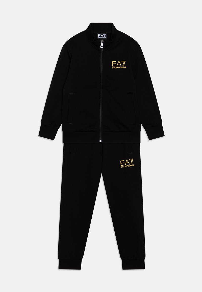 EA7 Emporio Armani CORE BOY SET - Tepláková souprava - nero/černá - Zalando.cz
