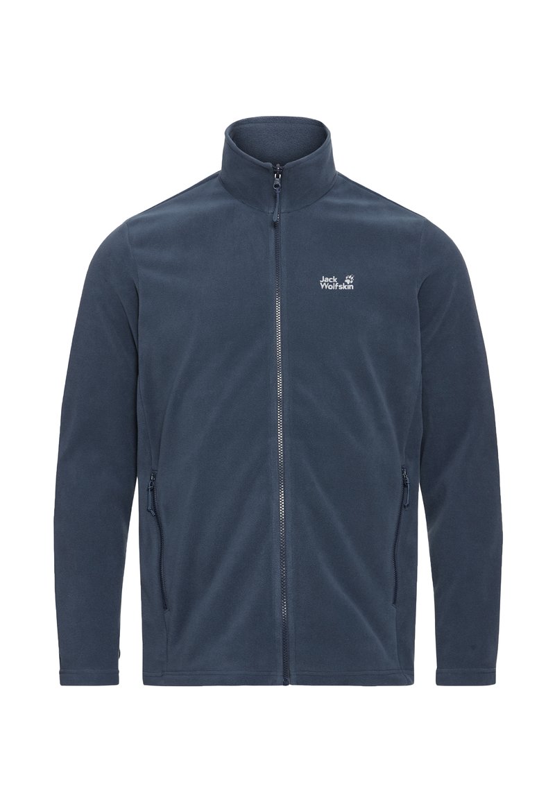Jack Wolfskin TAUNUS 100 FZ M - Fleece jacket - midnight sky/dark blue ...