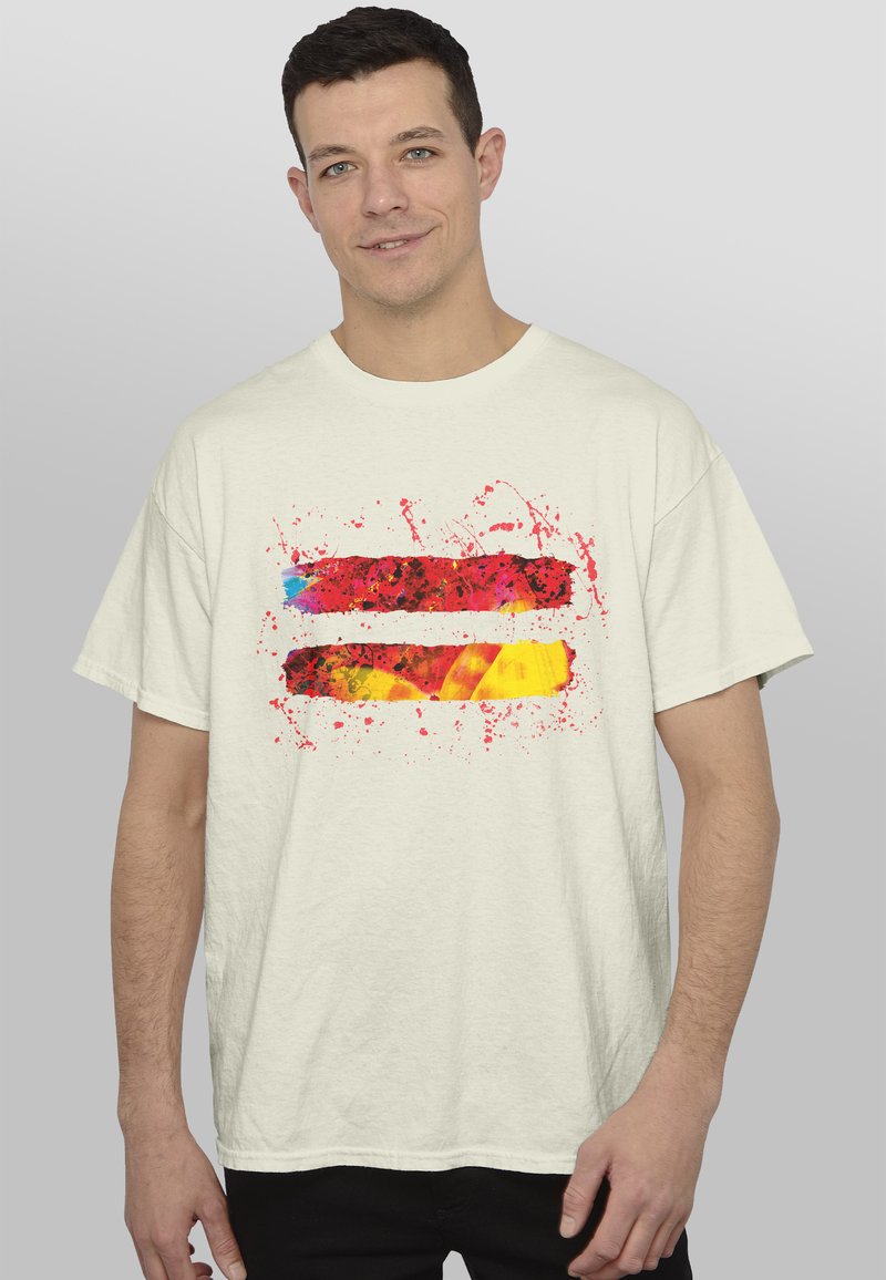 Henry Tiger REVIVAL ED SHEERAN ED SHEERAN EQUALS PAINT SPLATTER - T ...