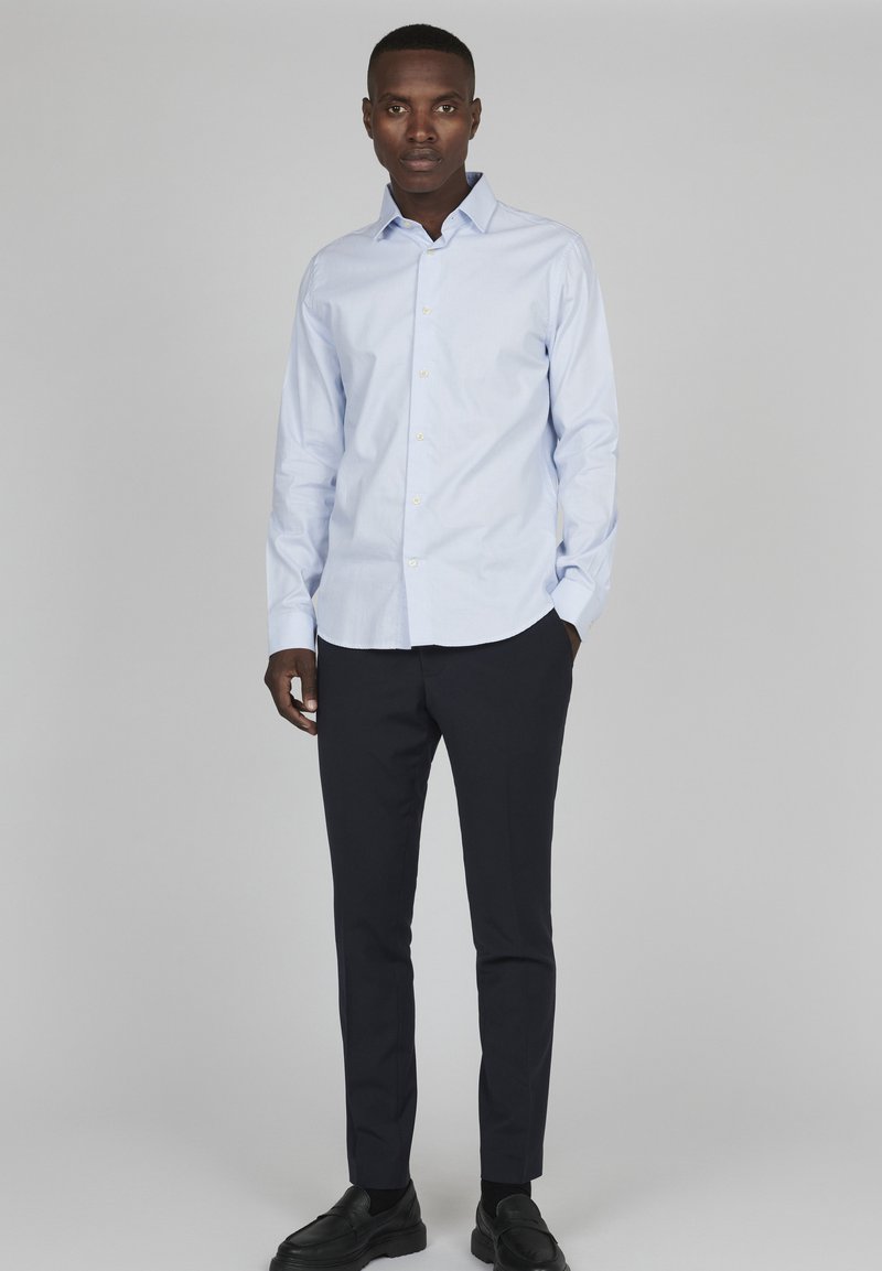 Matinique ROSTOL BN - Shirt - chambray blue/light blue - Zalando.ie