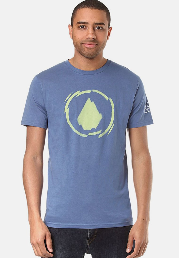 Volcom T-Shirt print - blue/blau - Zalando.de