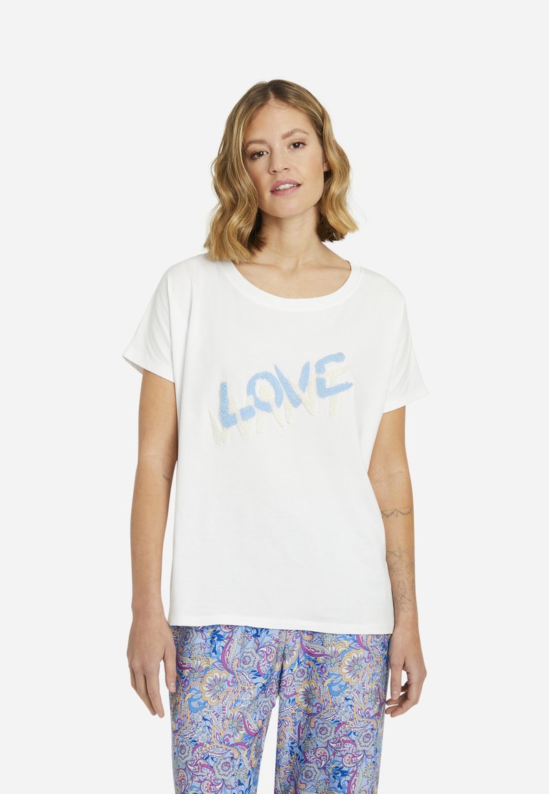 Heartkiss T-shirt print - blue/blauw - Zalando.be