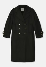 sandro MANTEAU CROISE - Klasikinis paltas - noir/juoda - Zalando.lt