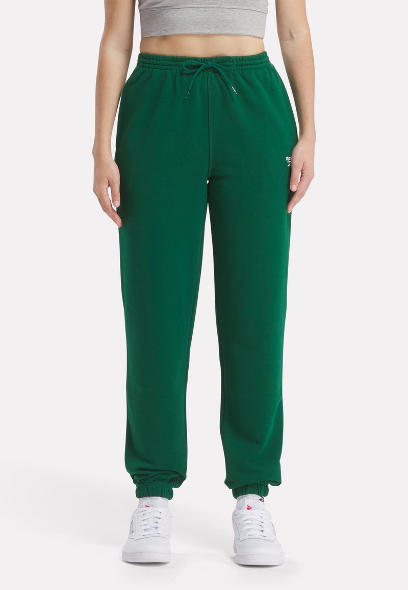 Reebok FRENCH - Tracksuit bottoms - dark green - Zalando.ie