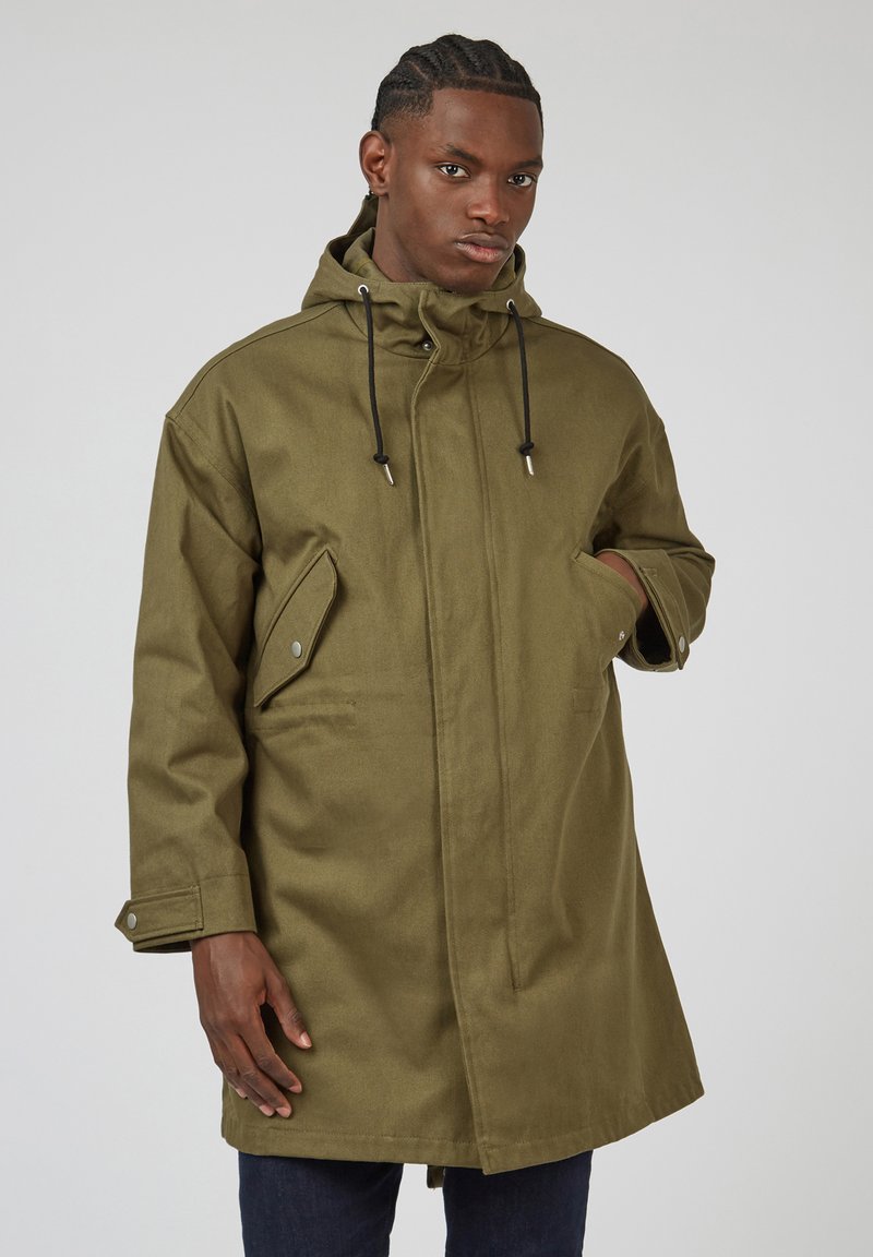 Ben Sherman Parka - camouflage/grün - Zalando.de