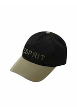 Esprit MIT LOGO - Cap - black/schwarz - Zalando.de