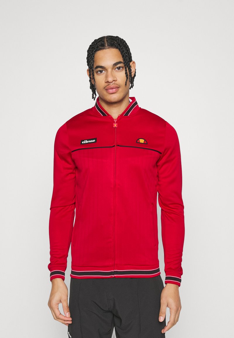 Ellesse TOMMIE - Träningsjacka - dark red/mörkröd - Zalando.se