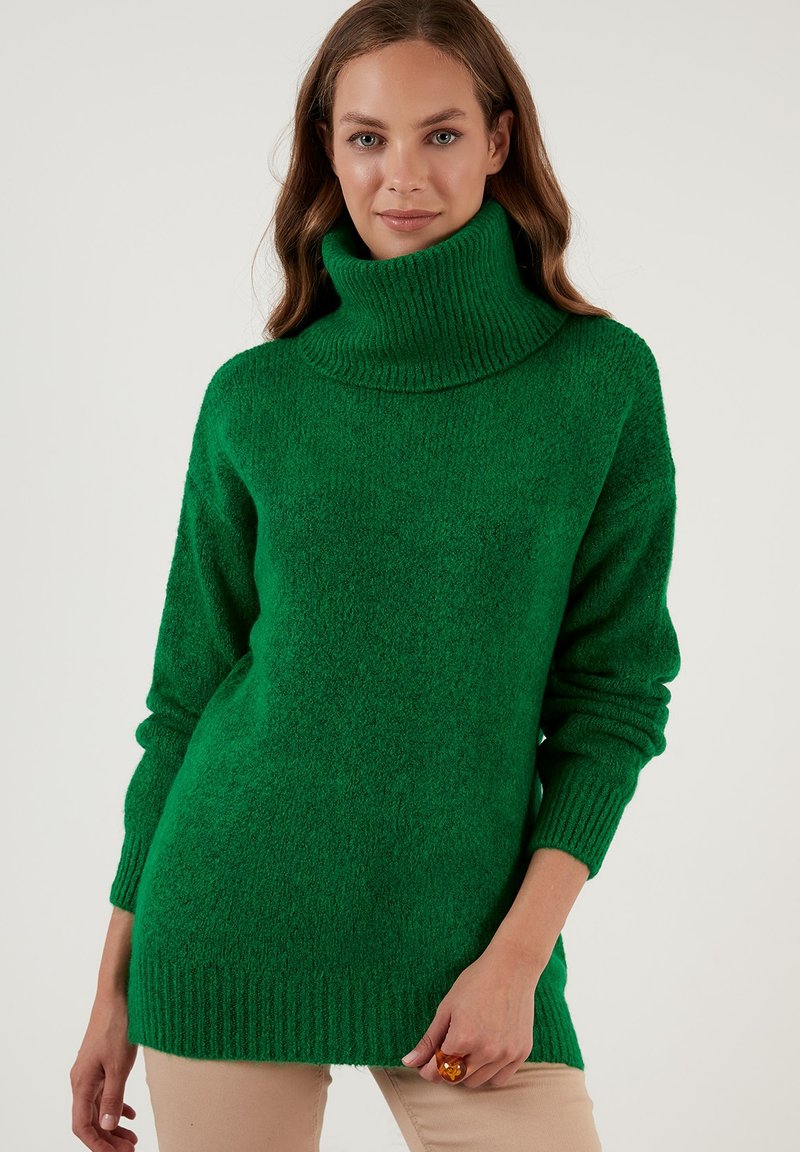 LELA Svetr - benetton color/zelená - Zalando.cz