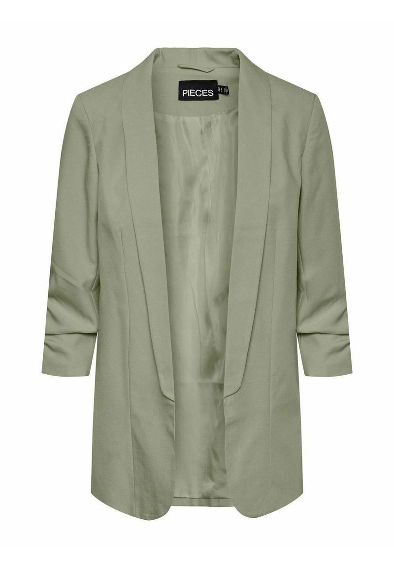 Pieces Pcbosella 3 4 Blazer Tea Hellgrün Zalando De