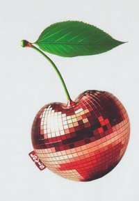 Levi's® DISCO CHERRY - T-Shirt print - bright white/weiß - Zalando