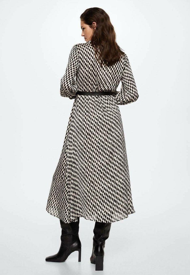 Mango Wrap Dress In Geo Print ASOS