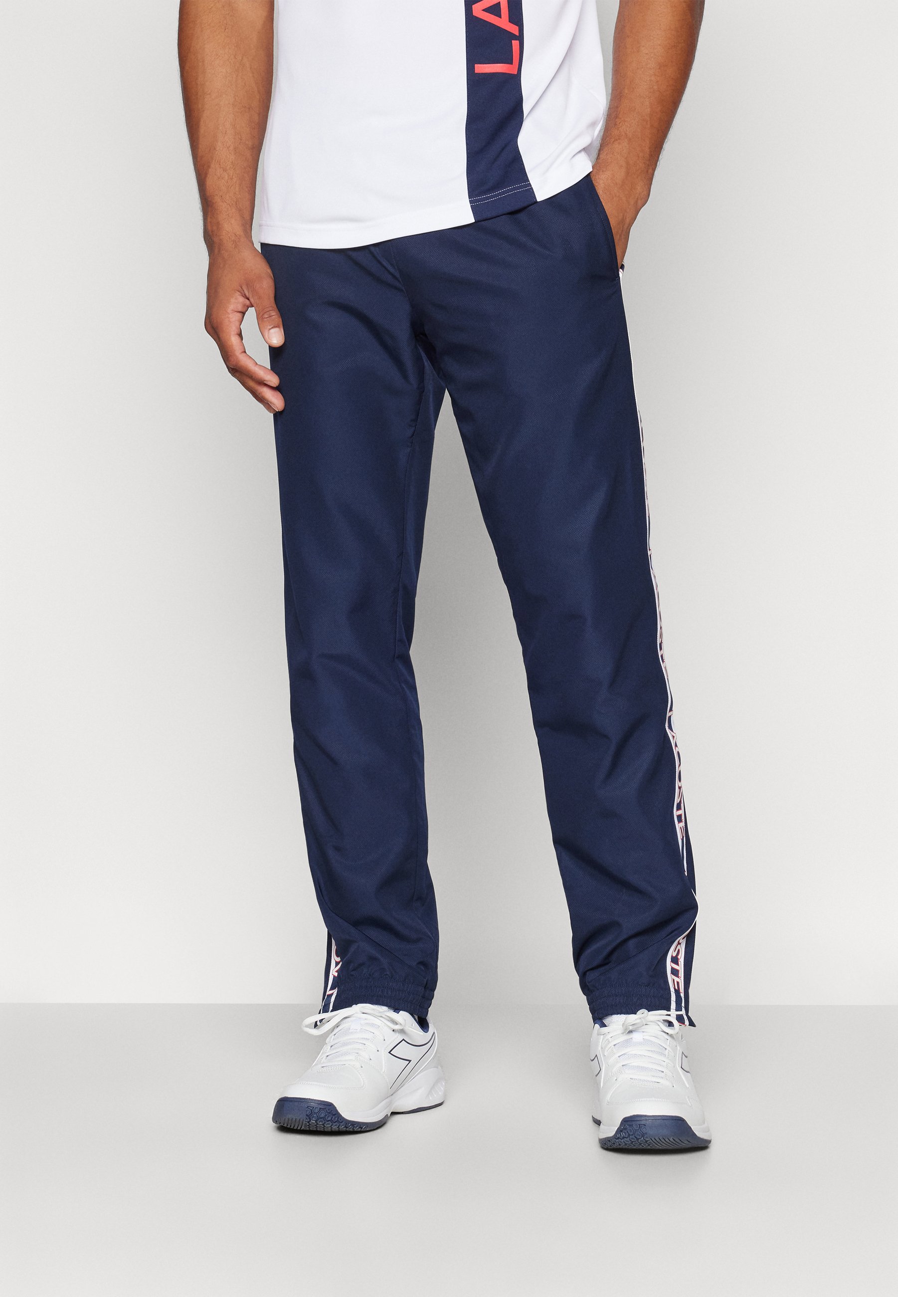 Lacoste Sport TENNIS PANT Pantalon de survetement navy blue bleu marine ZALANDO.FR