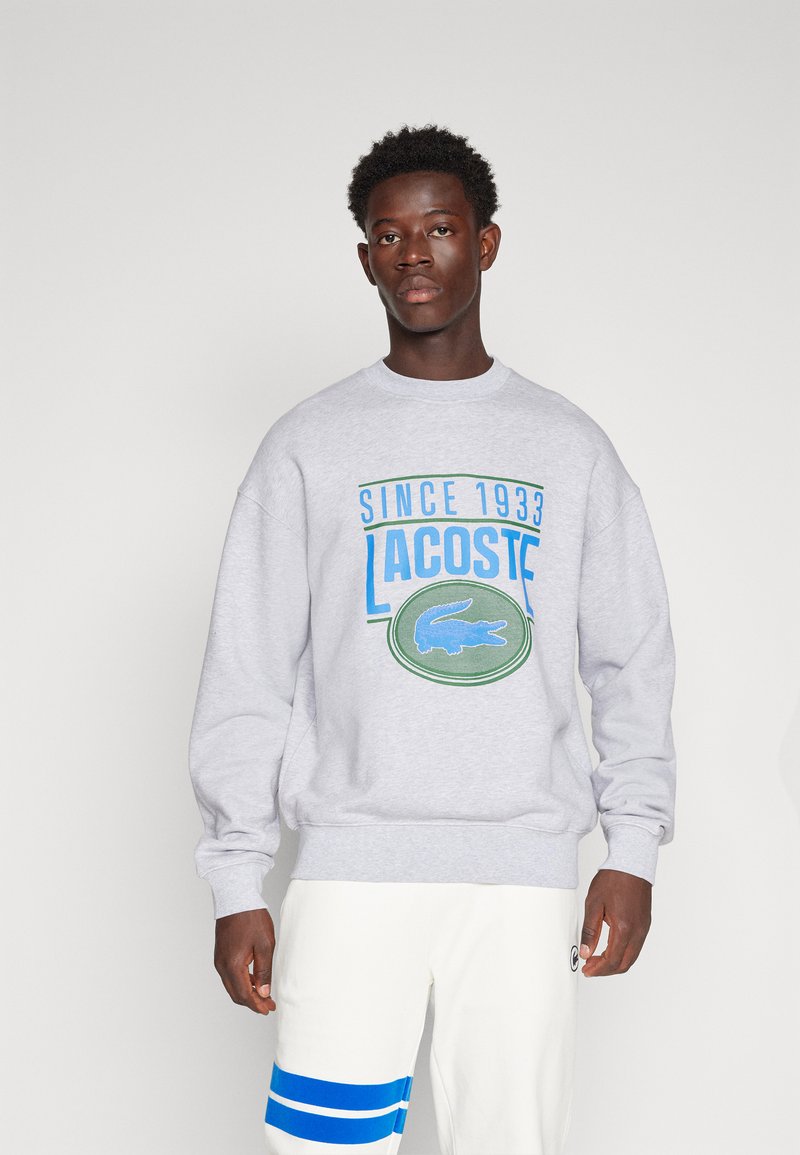 Lacoste CROC 80S - Sweatshirt - silver chine/hellgrau - Zalando