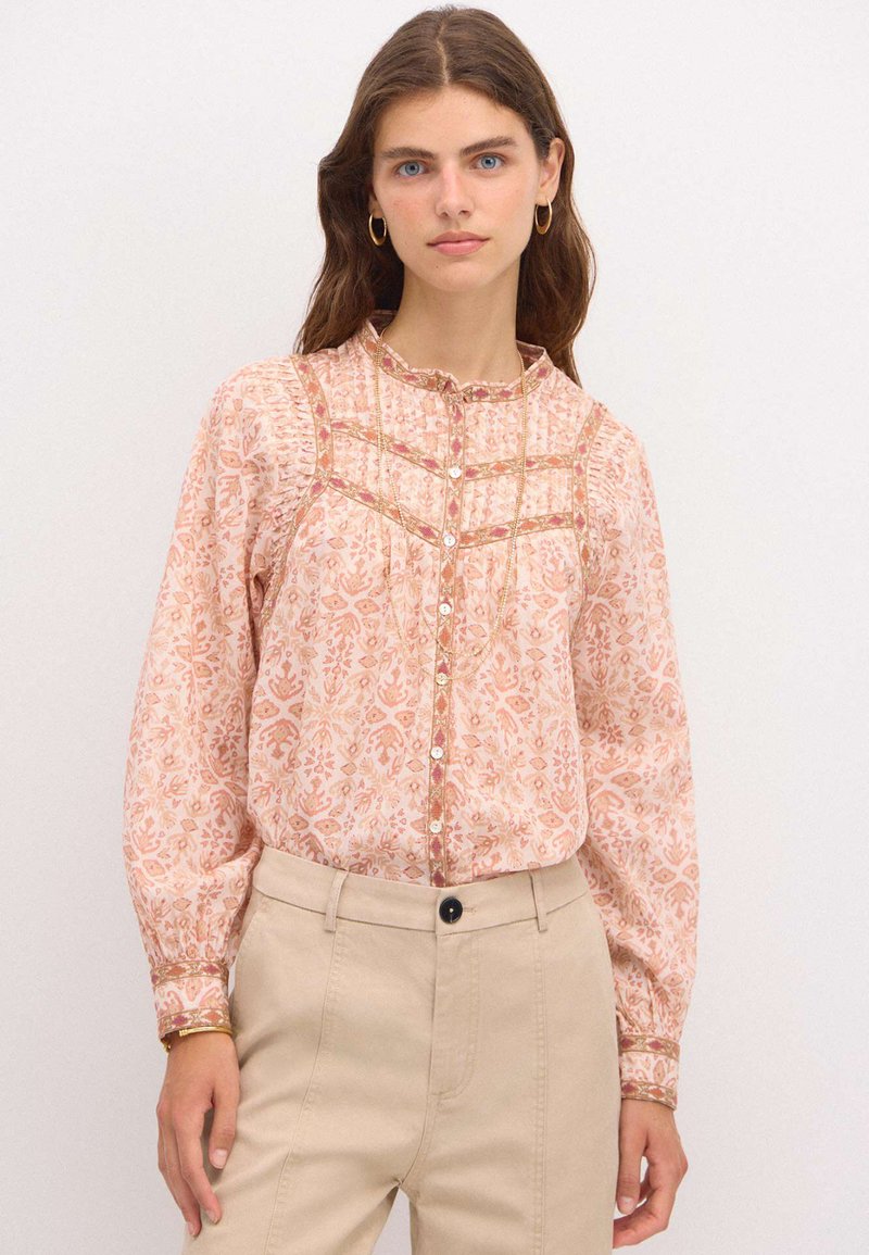 Hoss Intropia Button-down blouse - pink - Zalando