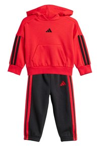 adidas Performance ESSENTIALS - Verryttelypuku - pure ruby black ...