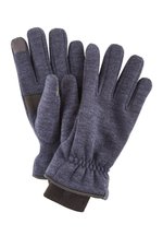 TOM TAILOR Fingerhandschuh - knitted navy melange/blaugrau - Zalando.de