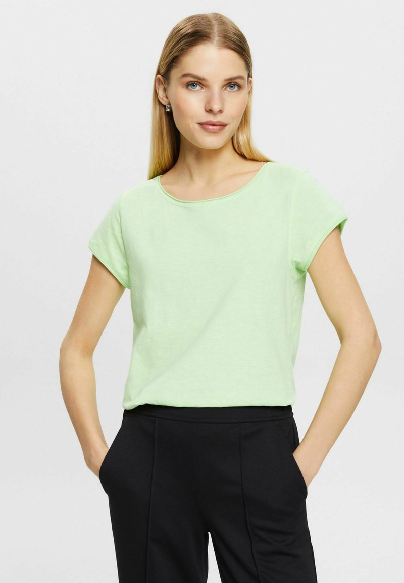 Esprit T Shirt Basic Citrus Green Lichtgroen Zalando Nl