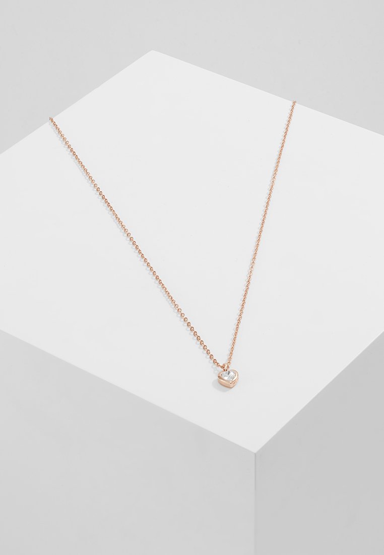 Ted Baker CRYSTAL HEART - Halskette - rose gold-coloured/roségoldfarben ...