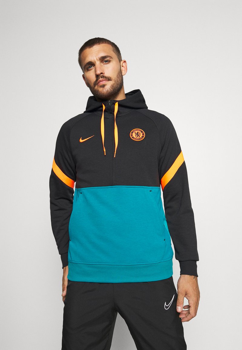 Nike Performance CHELSEA LONDON TRAVEL - Club wear - black/blustery ...