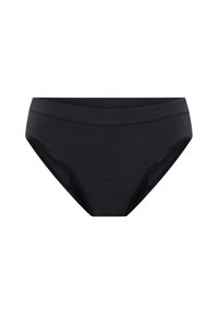 Modibodi SUPER-OVERNIGHT FLOW PERIOD PANTY - Period underwear - black ...
