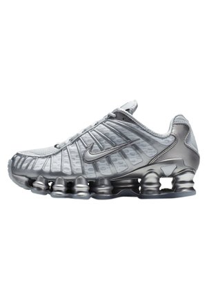 Nike Sportswear SHOX TL - Baskets basses - metallic platinum/pinksicle ...