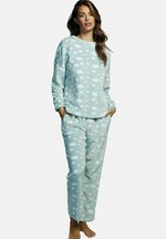Selmark MANCHES LONGUES POLAR SET - Pyjama - vert - ZALANDO.FR