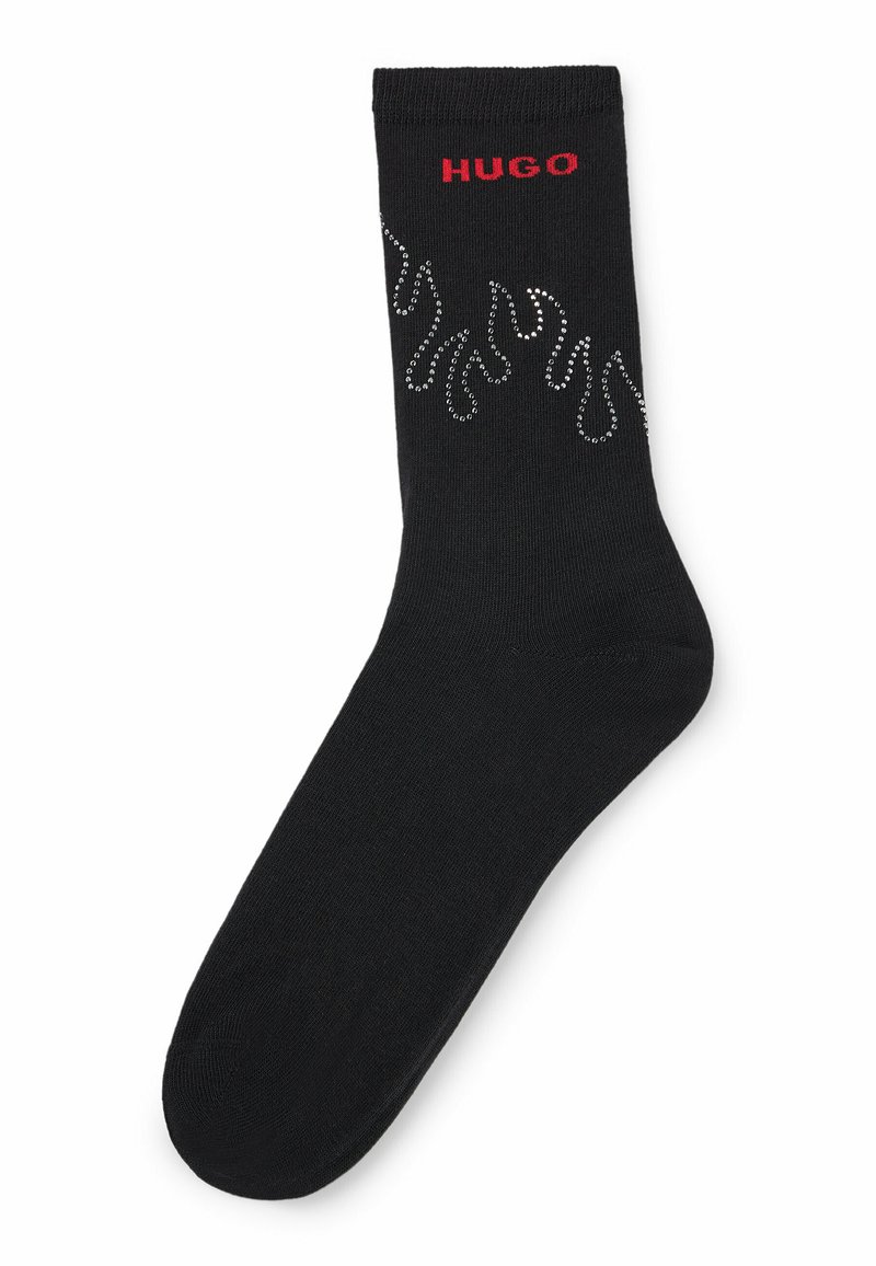 HUGO RS SHINE FLAME W - Socks - black one/black - Zalando.ie