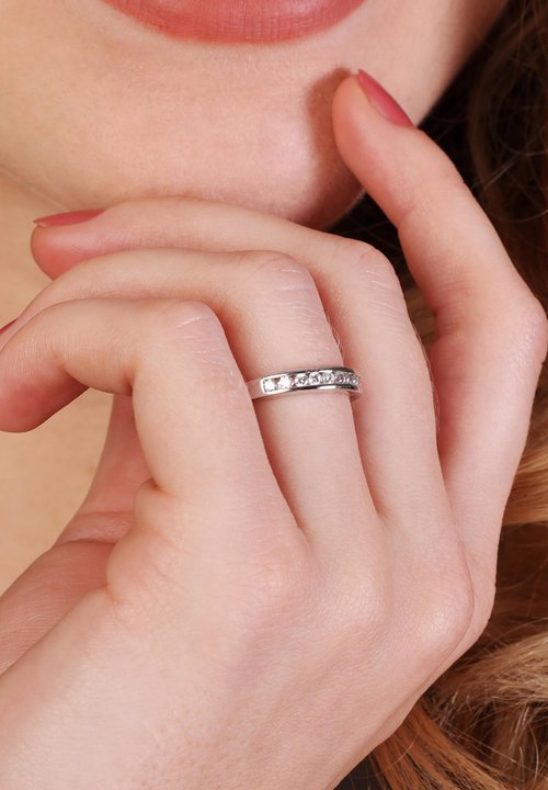 Lucardi Ring - silver-coloured/zilverkleurig - Zalando.be