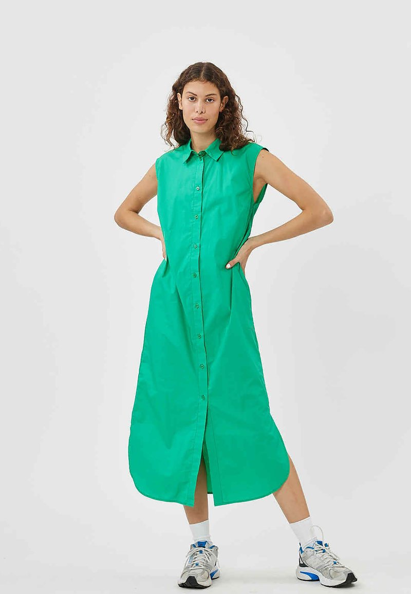 Minimum ZASIA - Shirt dress - deep mint/green - Zalando.ie
