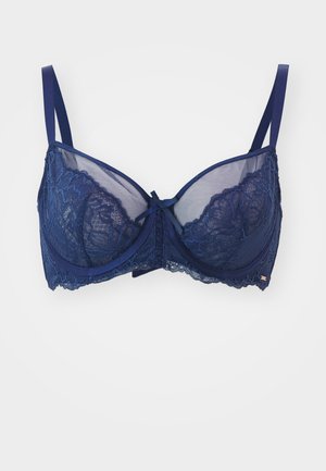 LingaDore FULL COVERAGE SPITZE BH DAILY - Bøyle-BH - dazzling blue/blå ...