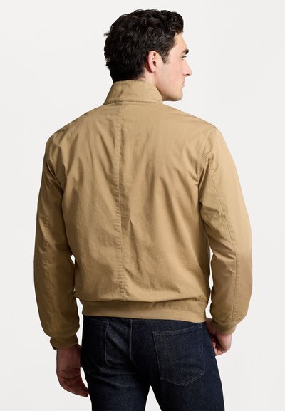 Polo Ralph Lauren TWILL JACKET - Bomber Jacket - cafe tan/tan - Zalando ...