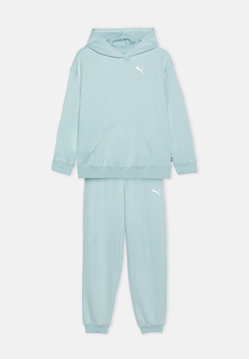 Puma LOUNGEWEAR SUIT UNISEX - Tracksuit - turquoise surf/turquoise ...