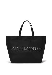 KARL LAGERFELD MARCHÉ LARGE - Geantă de pânză - black/negru - Zalando.ro
