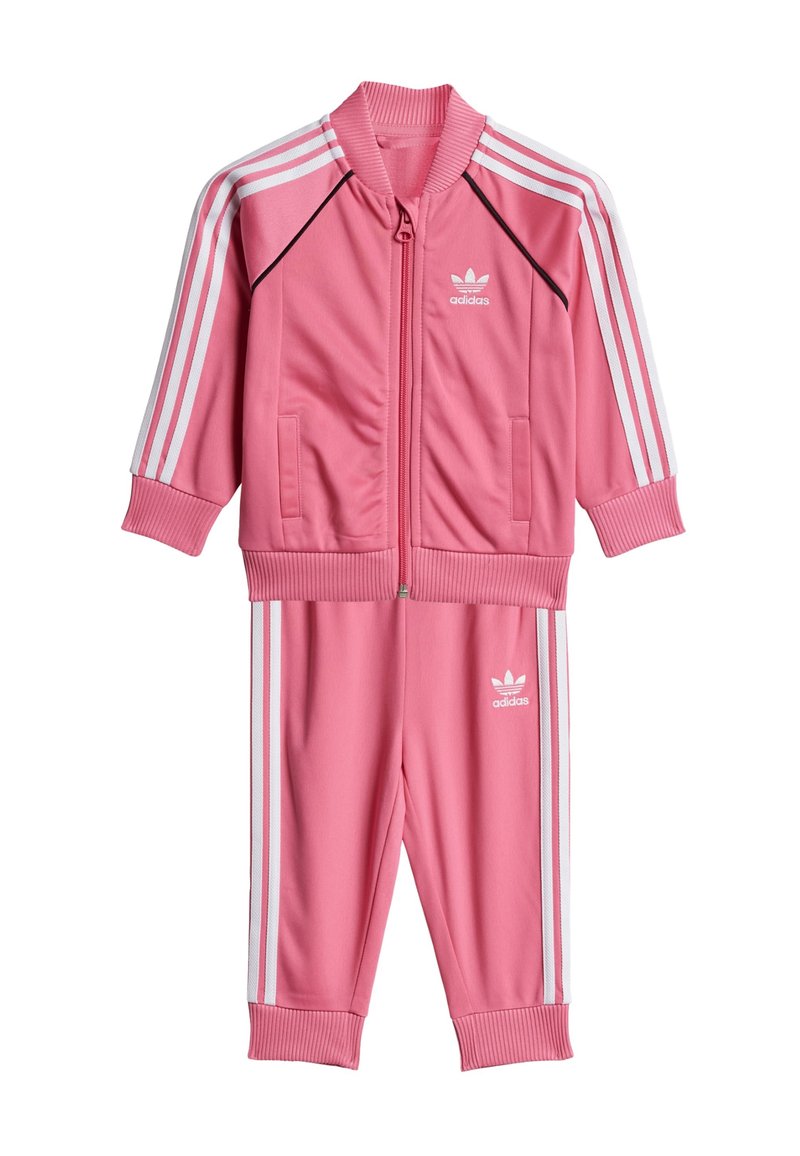 adidas Originals SUPERSTAR - Tracksuit - pink fusion pink fusion white ...