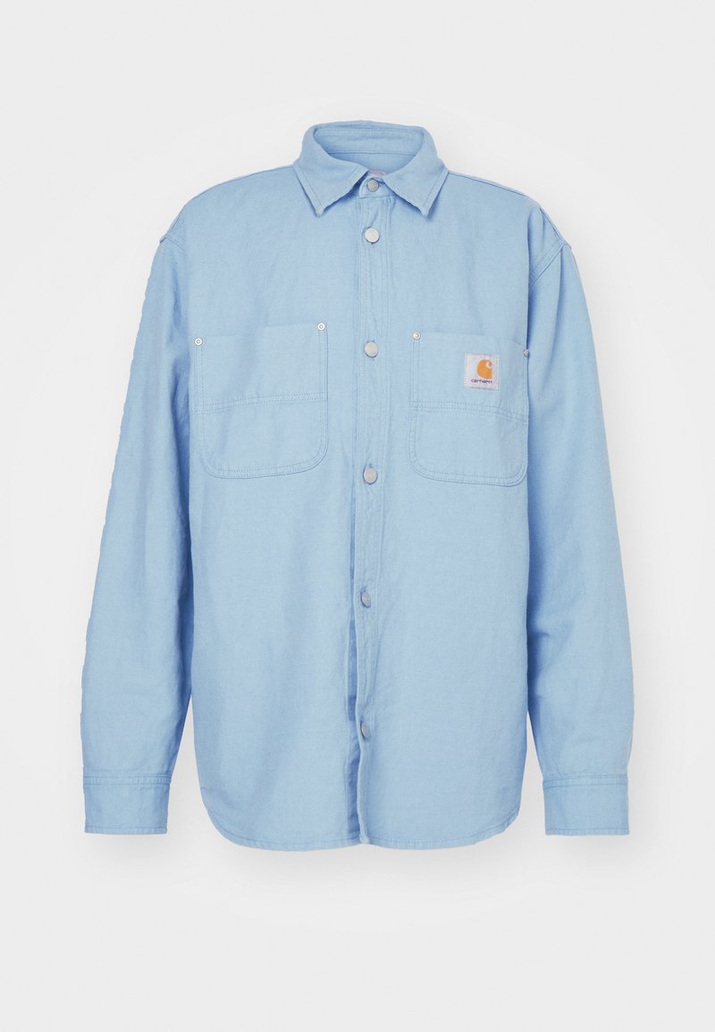 Carhartt WIP WALTER SHIRT SULLIVAN - Summer jacket - misty sky/light ...