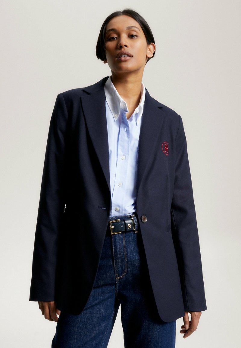 Tommy Hilfiger CORE REGULAR - Blazer - desert sky/donkerblauw - Zalando.nl