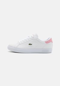 Lacoste POWERCOURT 224 - Zapatillas - white/light pink/blanco - Zalando.es