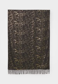 Pieces RACHEL LONG SCARF - Sjal - black/gold/svart - Zalando.no
