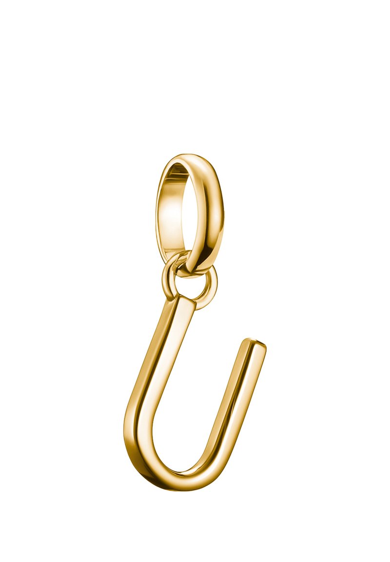 THOMAS SABO BUCHSTABE U CONNECT - Pendant - gelbgoldfarben/gold ...