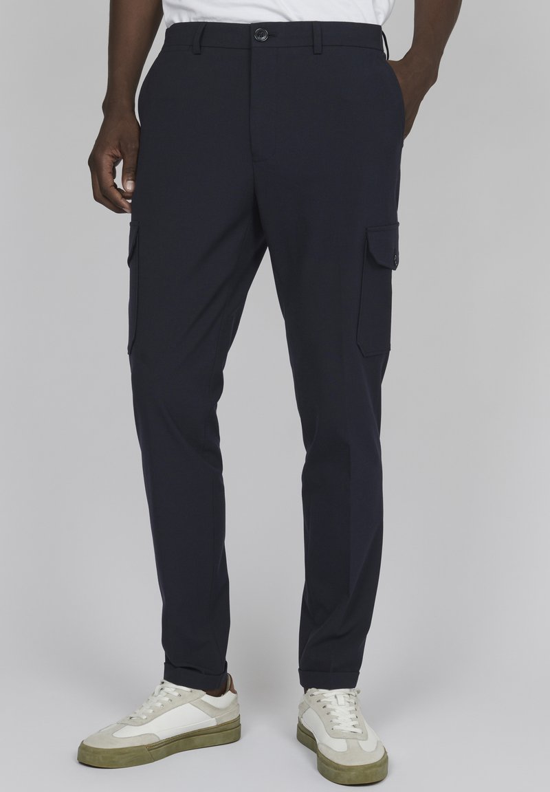 Matinique MALIAM - Cargo trousers - dark navy/dark blue - Zalando