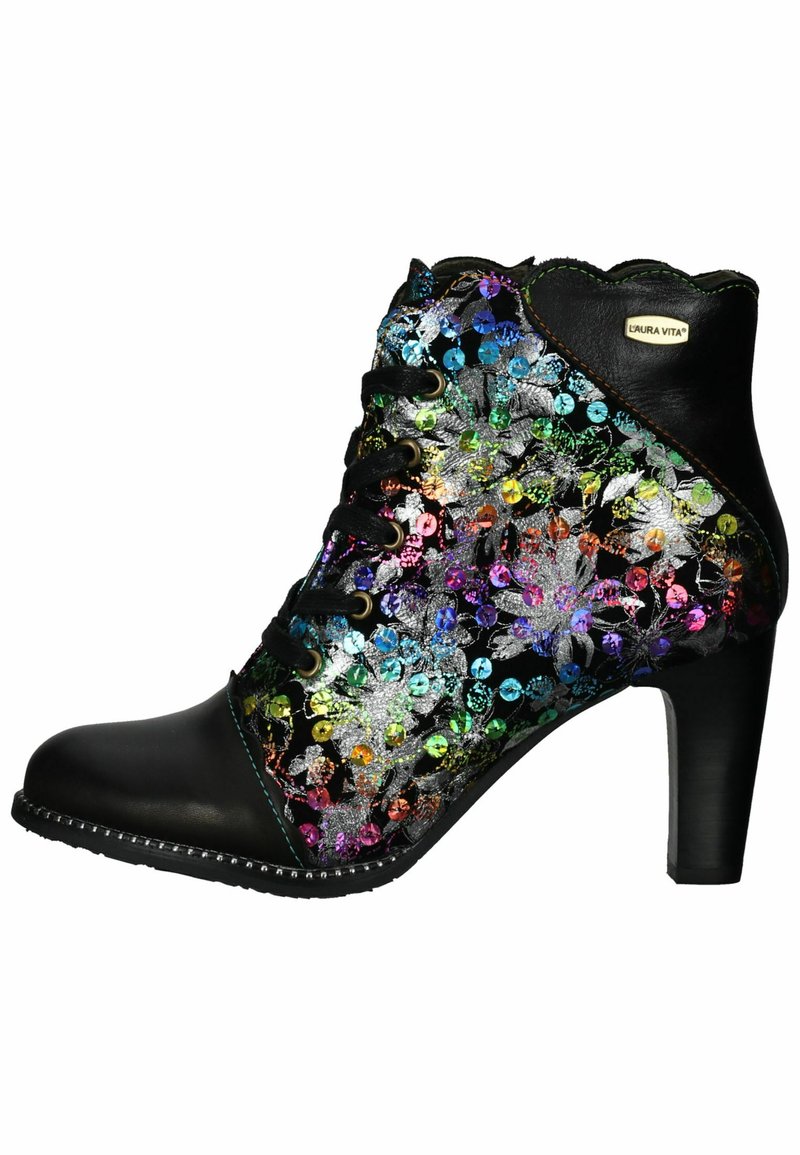 LAURA VITA Snörstövletter - dorian/svart - Zalando.se