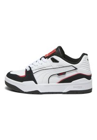 Puma SLIPSTREAM BBALL MIX - Sneaker low - white black/weiß - Zalando.at