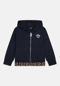 Versace OUTLINE MEDUSA EMBROIDERY GRECA UNISEX - Zip-up sweatshirt ...
