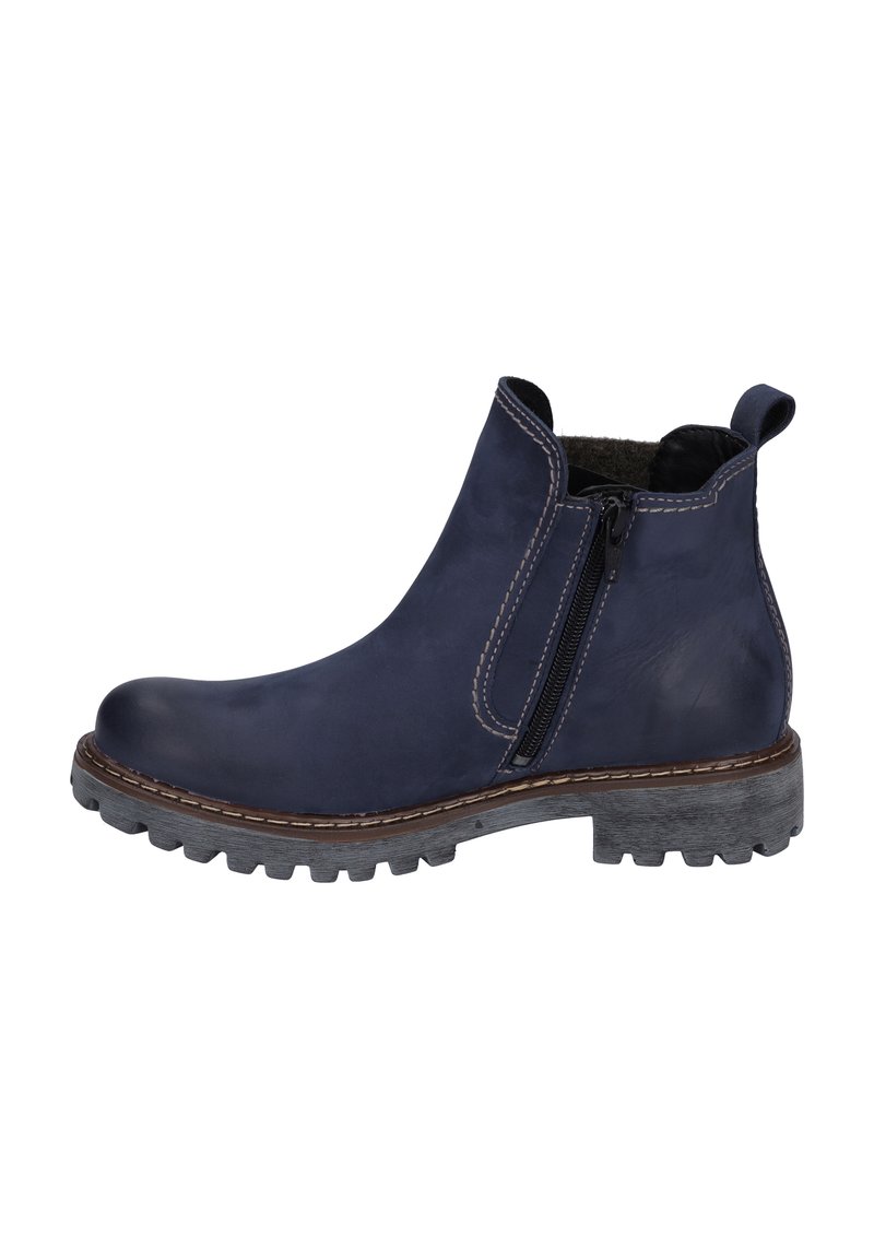 Josef Seibel MARTA - Boots à talons - ocean kombi/bleu - ZALANDO.FR