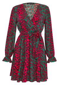 Threadbare PRINTED WRAP - Robe de jour - green/vert - ZALANDO.FR