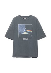 PULL&BEAR PINK FLOYD PRISM - T-Shirt print - dark grey/dunkelgrau ...