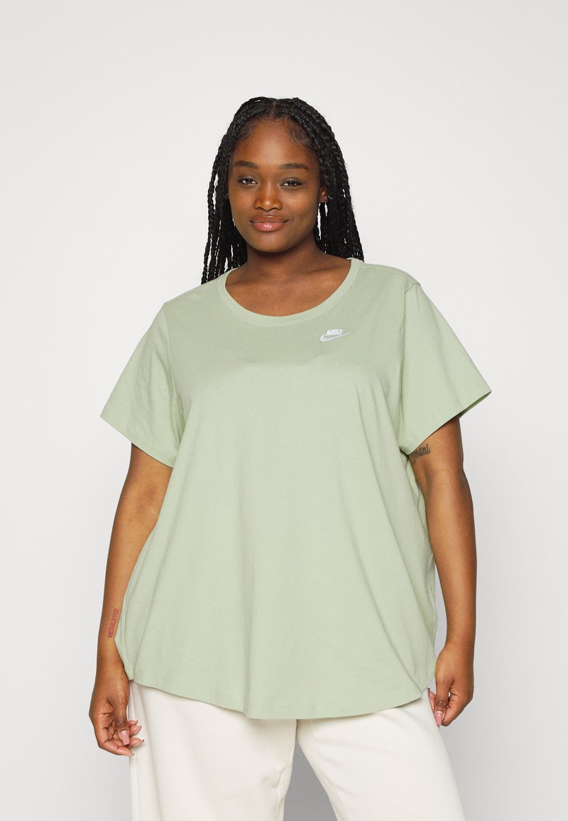 Nike Sportswear TEE CLUB - T-shirts - honeydew/white/grønn - Zalando.no