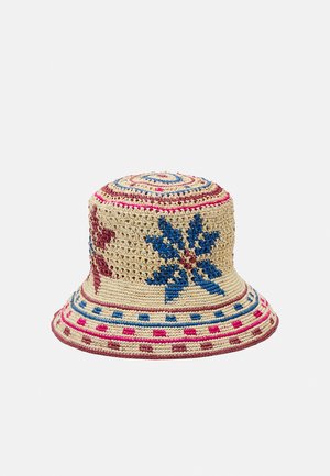 Sensi Studio OPEN WEAVE AGUACATE EXTRA LONG BRIM HAT - Hut - fuxia/red ...